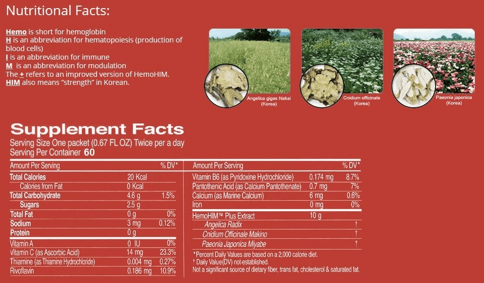 HemoHim Plus – Page hemohimplus.com| – Awake your exhaustead immunocytes!
